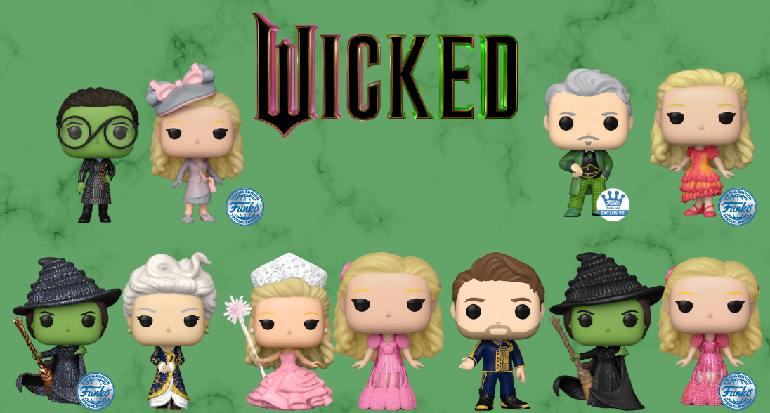 Wicked Funko Pop! Vinyl Figures – Kronen-p0ps