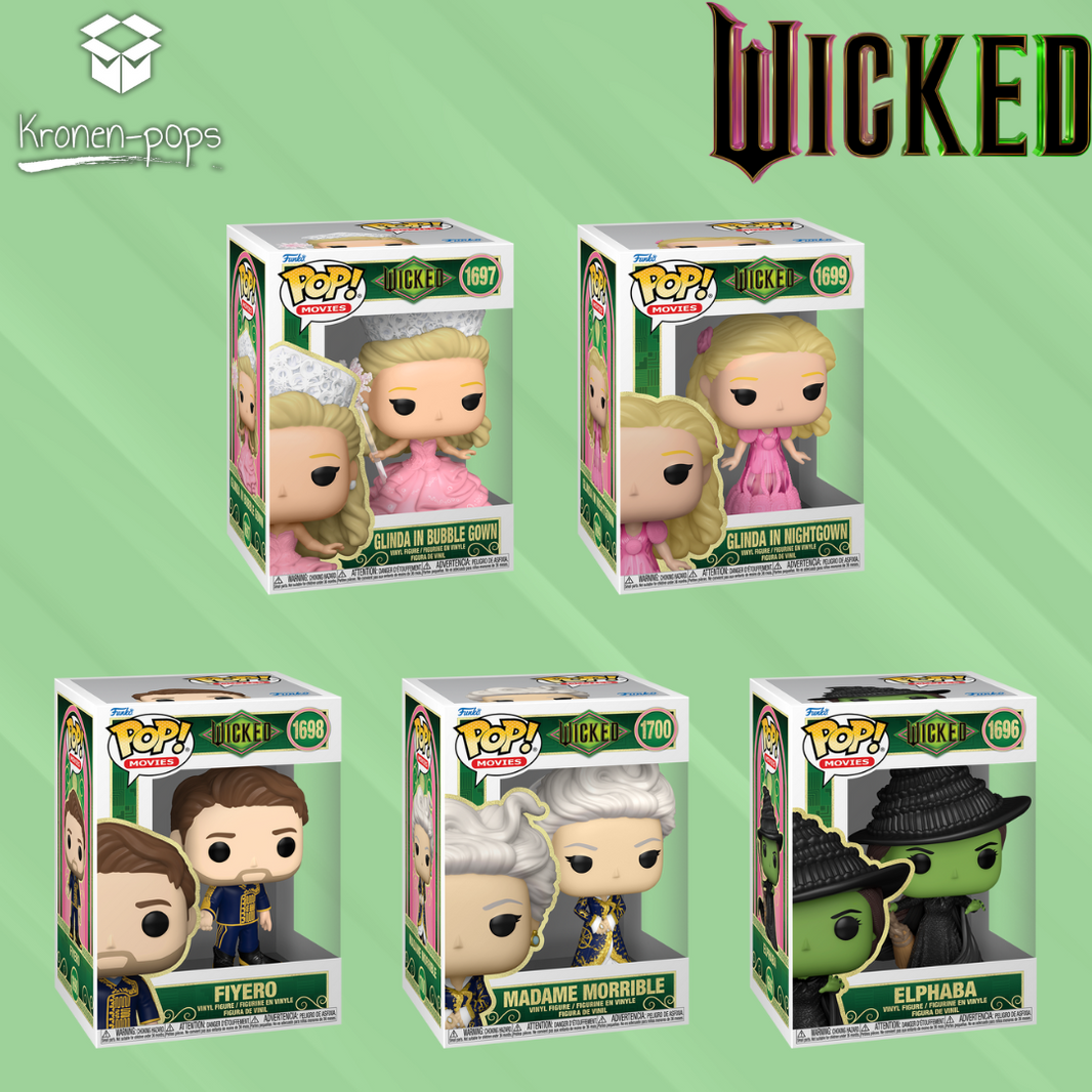 Wicked Funko Pop! Vinyl Figures – Kronen-p0ps