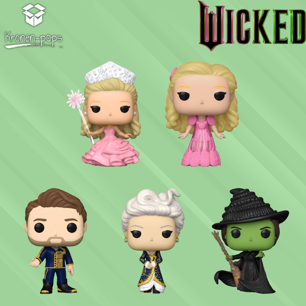 Wicked Funko Pop! Vinyl Figures – Kronen-p0ps