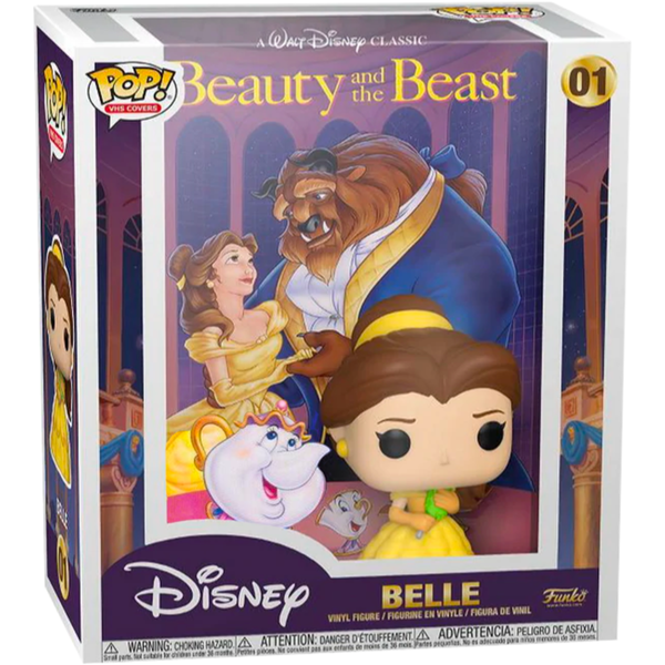 Beauty and the Beast Belle with Mirror Funko Pop VHS Covers Kronen p0ps